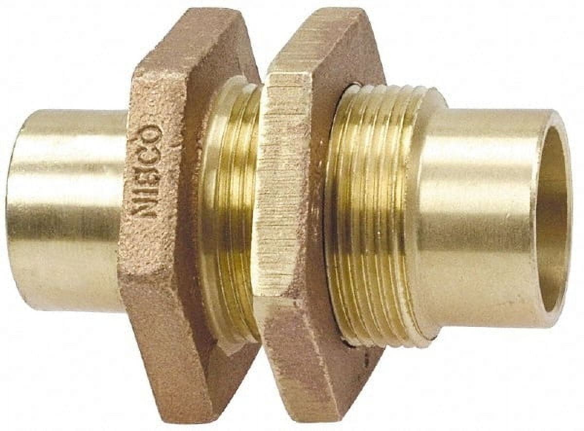 3/4" Cast Copper Pipe Bulkhead - Walmart.com