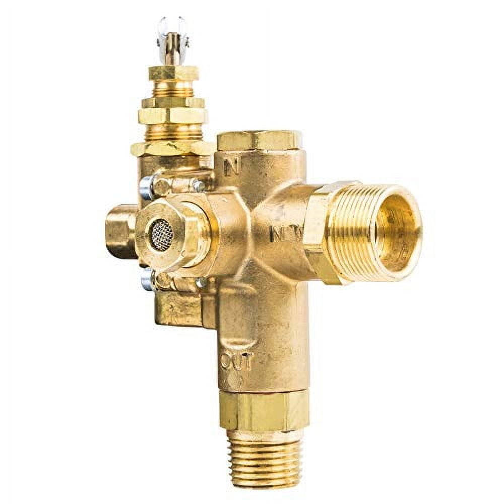 3/4 Compression x 1/2" NPT Gas Air Compressor Pilot Unloader Check ...