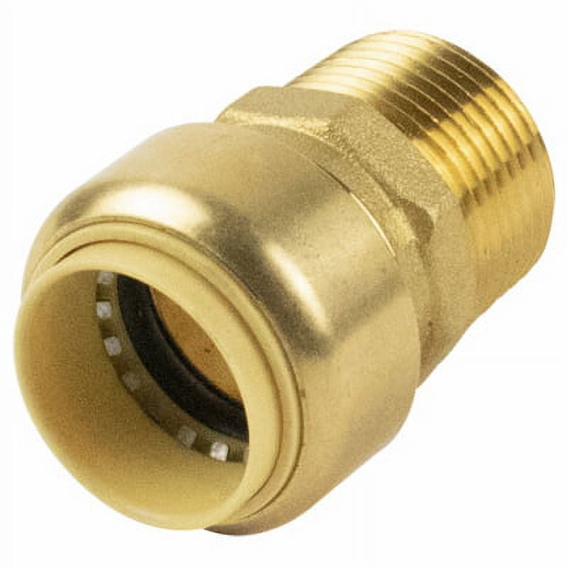 3/4" Copper x Male Push On Adapter Includes Insert For Pex Piping For ...