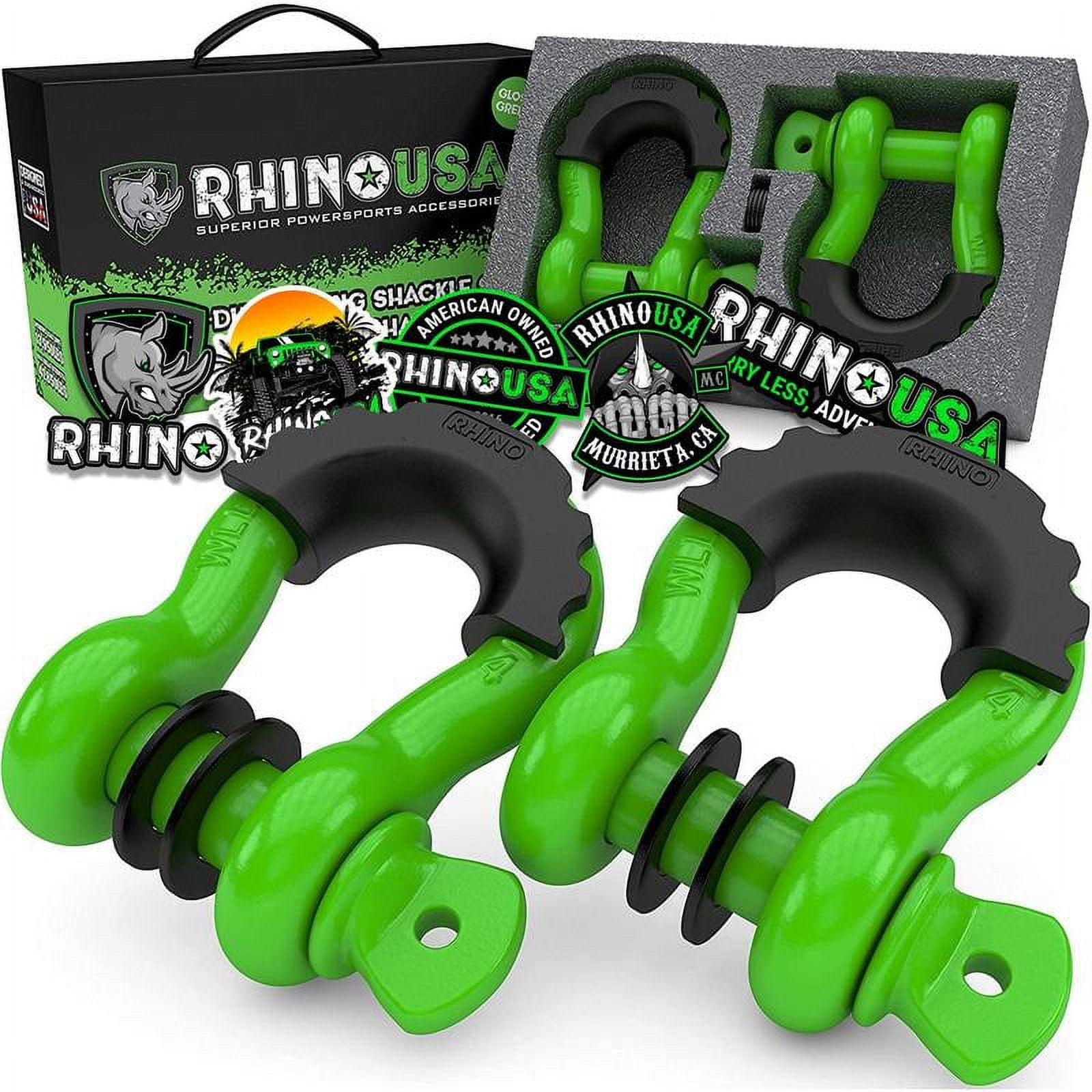 3/4" D-Ring Shackle Set (2-Pack) - 41,850lb Break Strength - Walmart.com