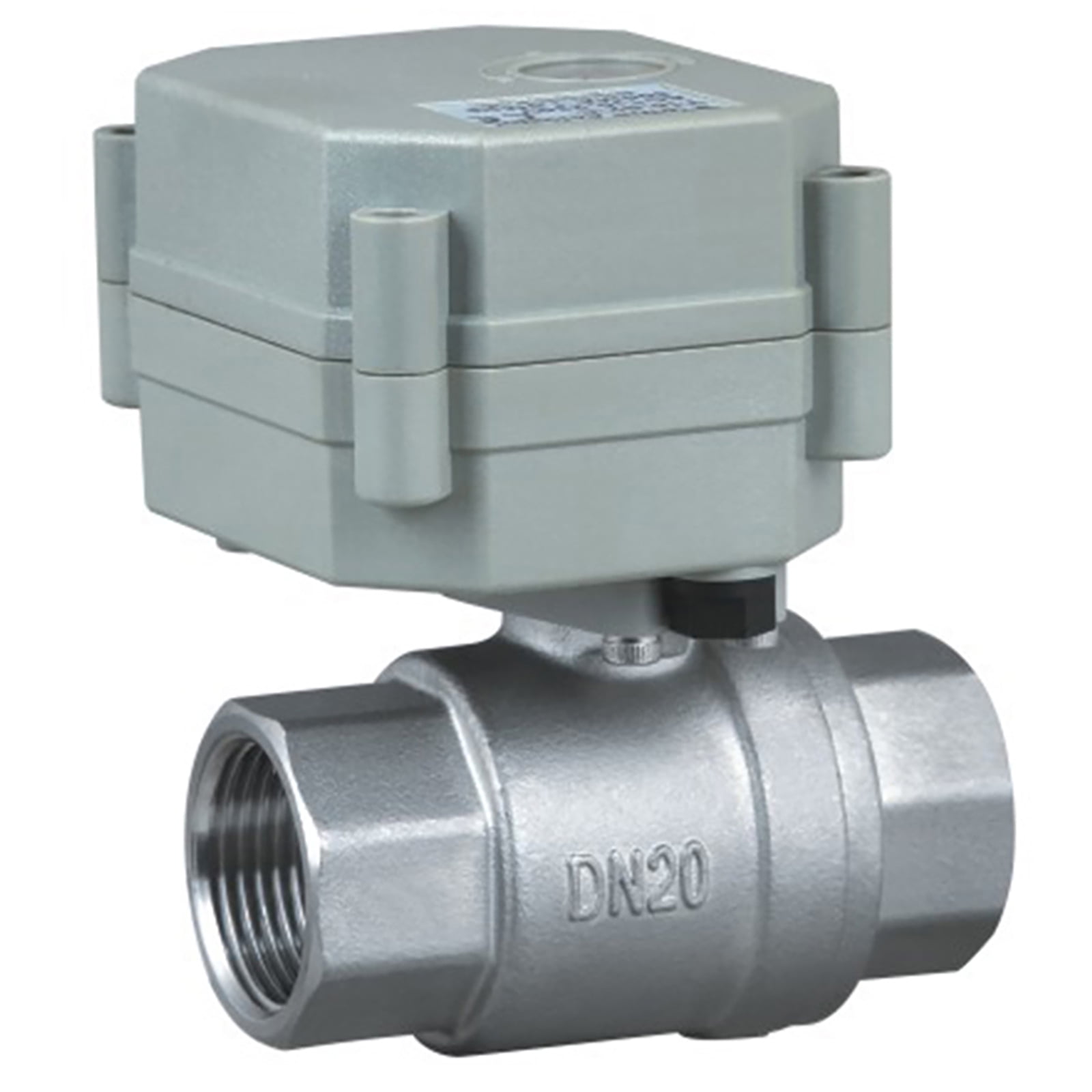 3/4" DN20 Two wires control Normally Open Electric Ball Valve,AC110-230V Stainless Steels ...