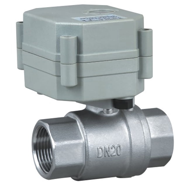 3/4" DN20 Two wires control Normally Open Electric Ball Valve,AC110 ...
