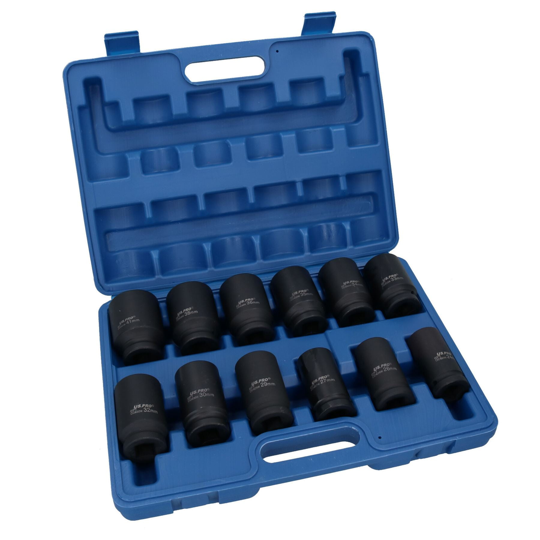 3/4" Drive Double Deep Metric Sockets 6 Sided Single Hex 24mm - 41mm ...