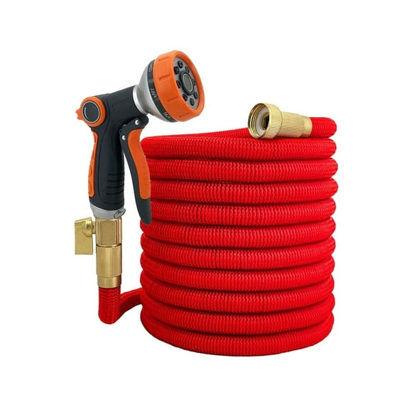 3/4'' Garden Hose Set with Retractable Sprinkler Garden Hose Sprayer ...