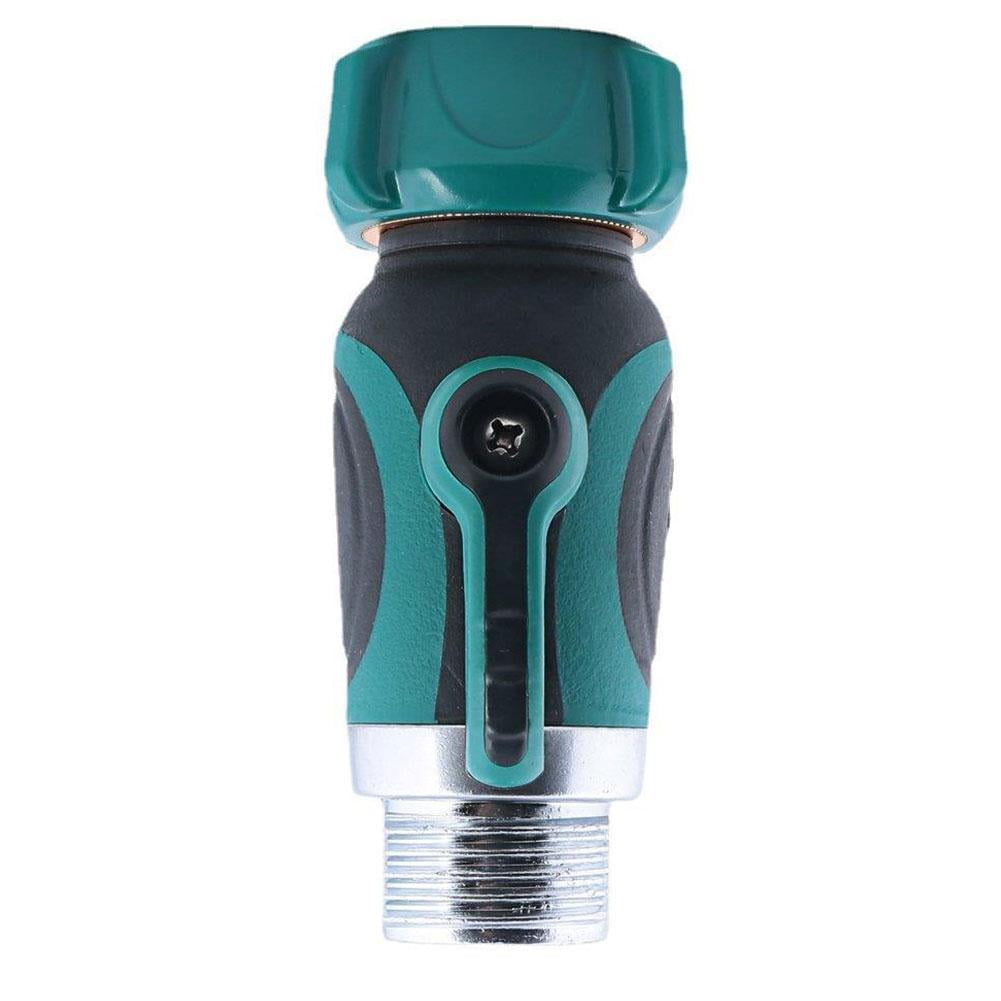 3/4" Garden Hose Shut Off Valve,Heavy-Duty Plastic Water Hose Shut Off ...