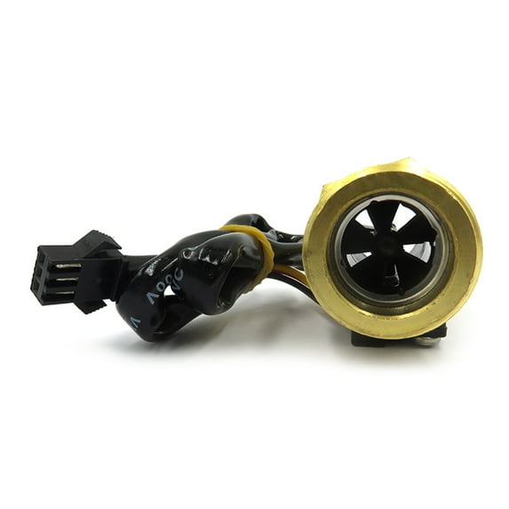 3/4'' Hall Effect Liquid Water Flows Sensors Control Flowmeter Counter ...
