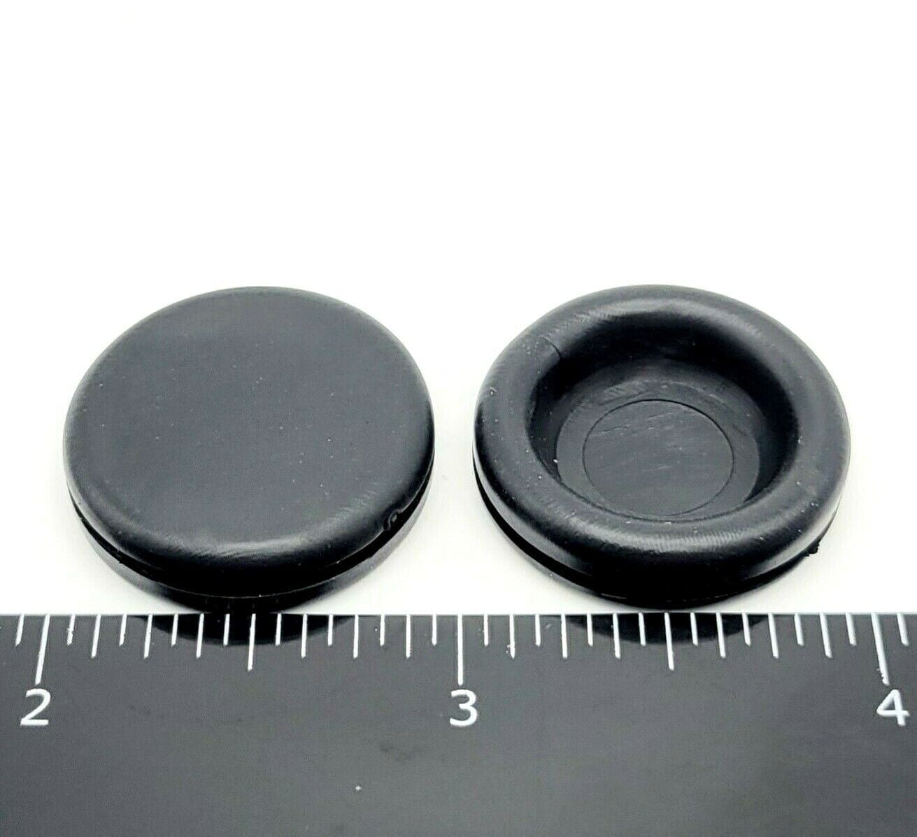 3/4" Hole Solid Rubber Grommet Panel Flush Plug for 1/16â€ Thick ...