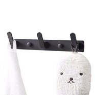Autumn Alley Farmhouse Wooden Bathroom Hooks - Towel, Coat, Robe - Wall ...