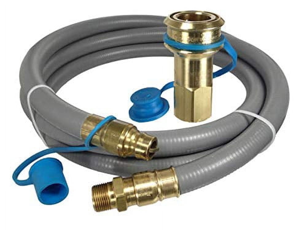 3/4" ID Natural Gas Generator Quick Disconnect Gas Connector (25 Foot ...