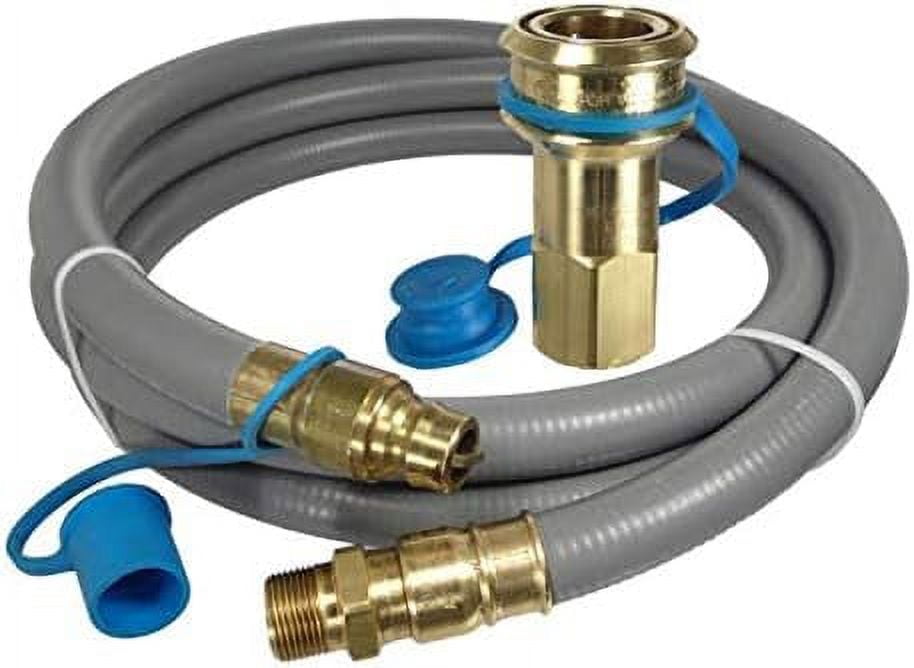 3/4" ID Natural Gas Generator Quick Disconnect Gas Connector (25 Foot ...