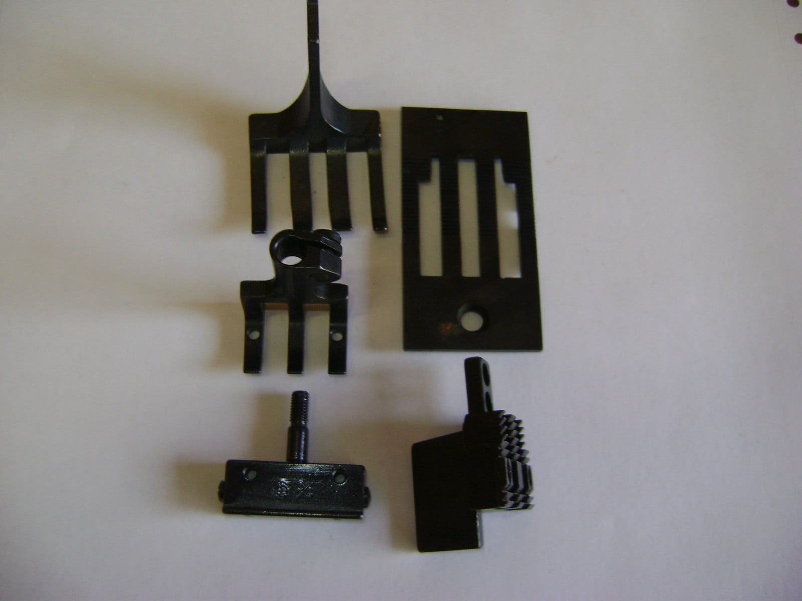 3/4" INDUSTRIAL DOUBLE NEEDLE WALKING FOOT SEWING MACHINE GUAGE SET ...