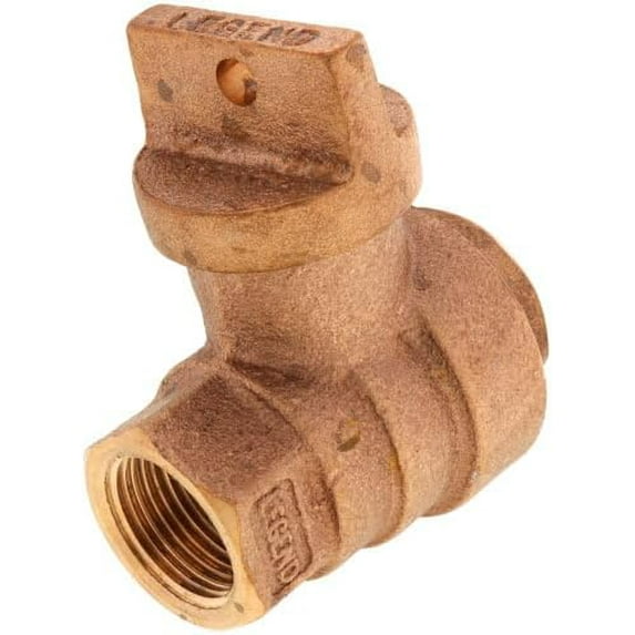 3/4 IPS Curb Stop Water Service Fittings, For Water Main Copper Tube ...