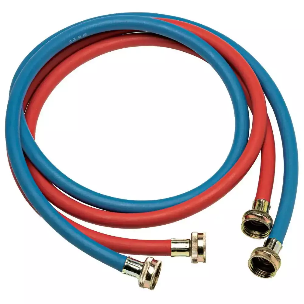 3/4 In. FHT X 3/4 In. FHT X 60 In. Washing Machine Fill Hose Pair ...