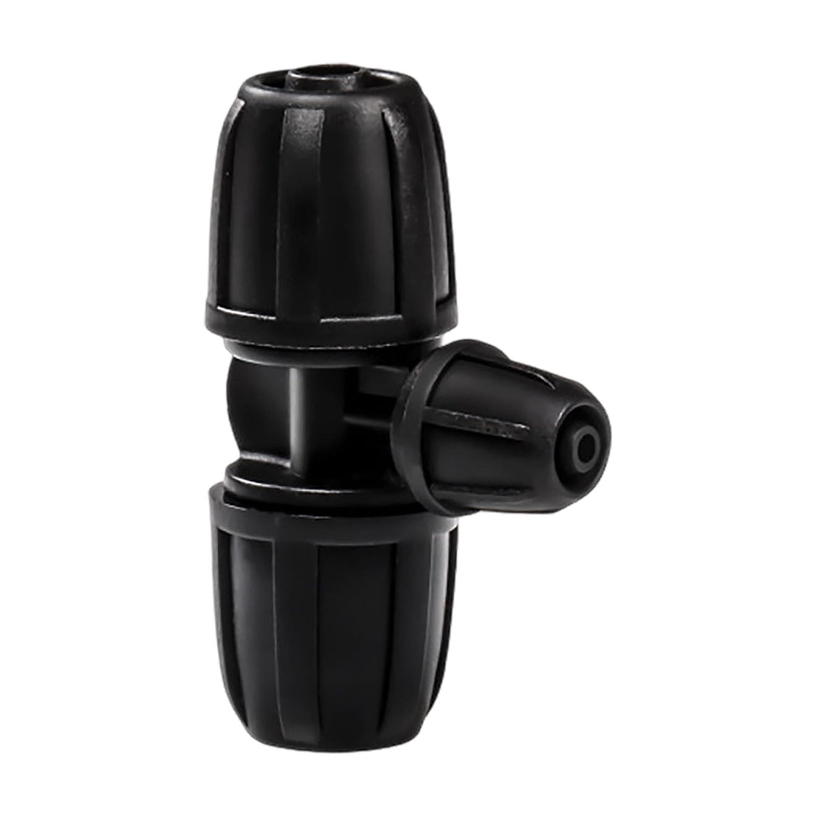3/4 Inch To 1/4 Inch Irrigation Barbed Tee Fittings Kits Drop Lock Nut ...
