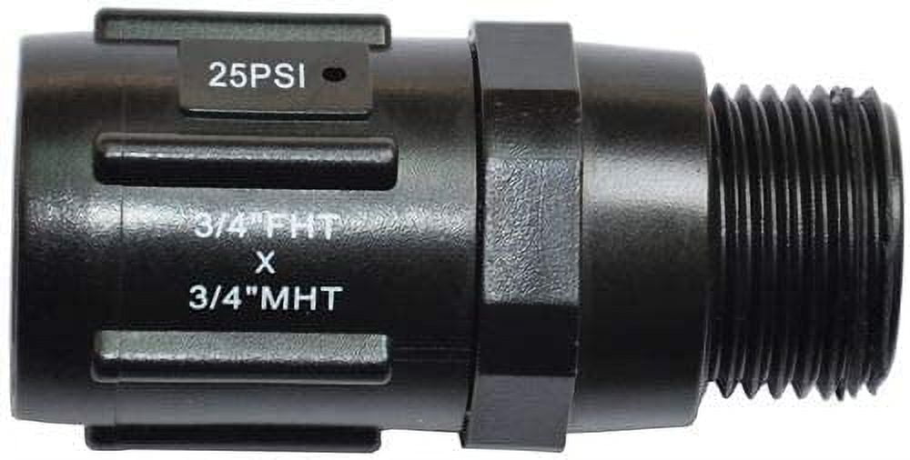 3/4 Inch - 25PSI Pressure Regulator, Drip Irrigation Water Distributing ...