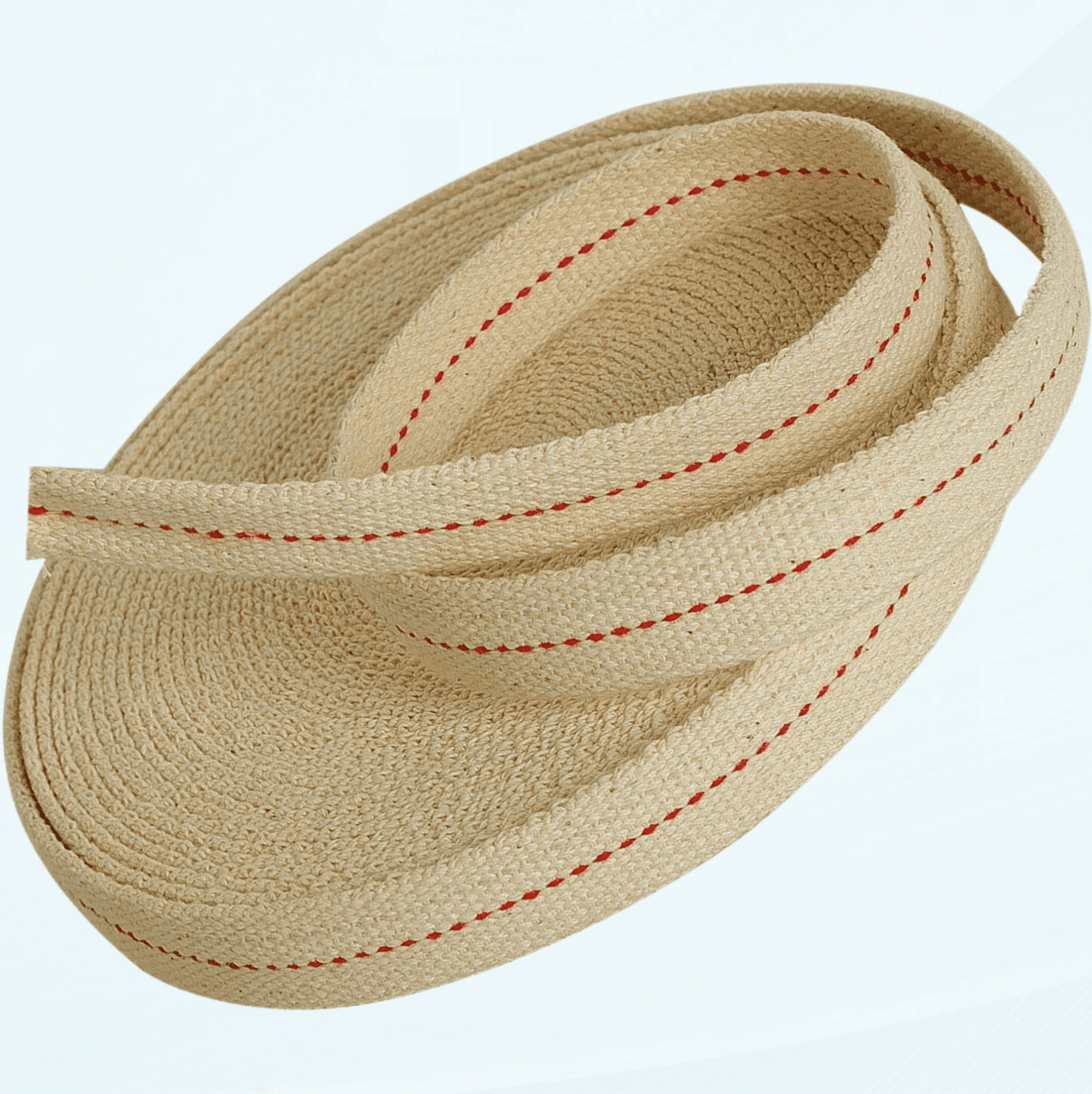 3/4 Inch 33 Feet Cotton Oil Wicks, Oil Lamp Wick with Red Stitch ...