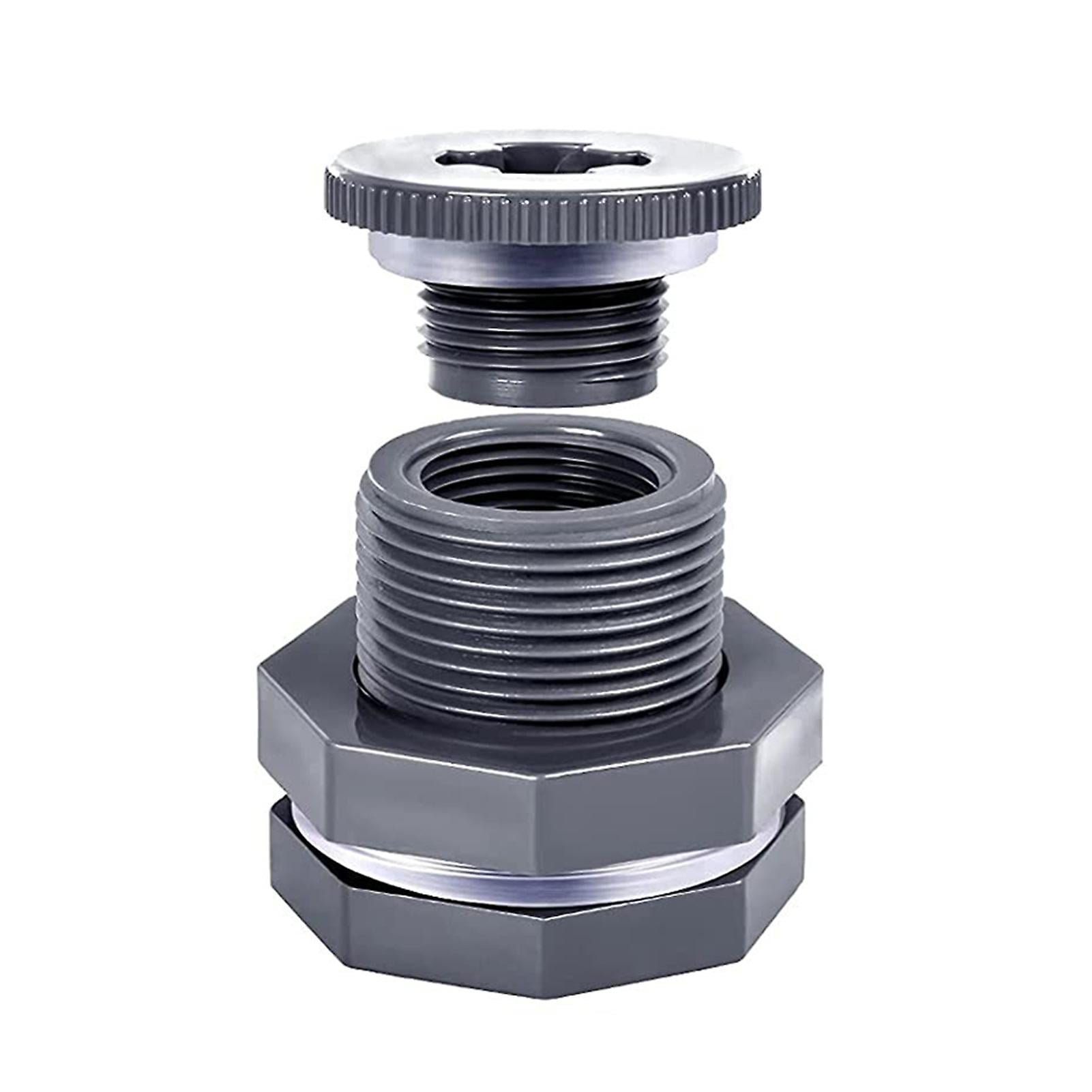 3/4 Inch Bulkhead Water Tank Connector Great Sealing Pvc Thru-bulk ...