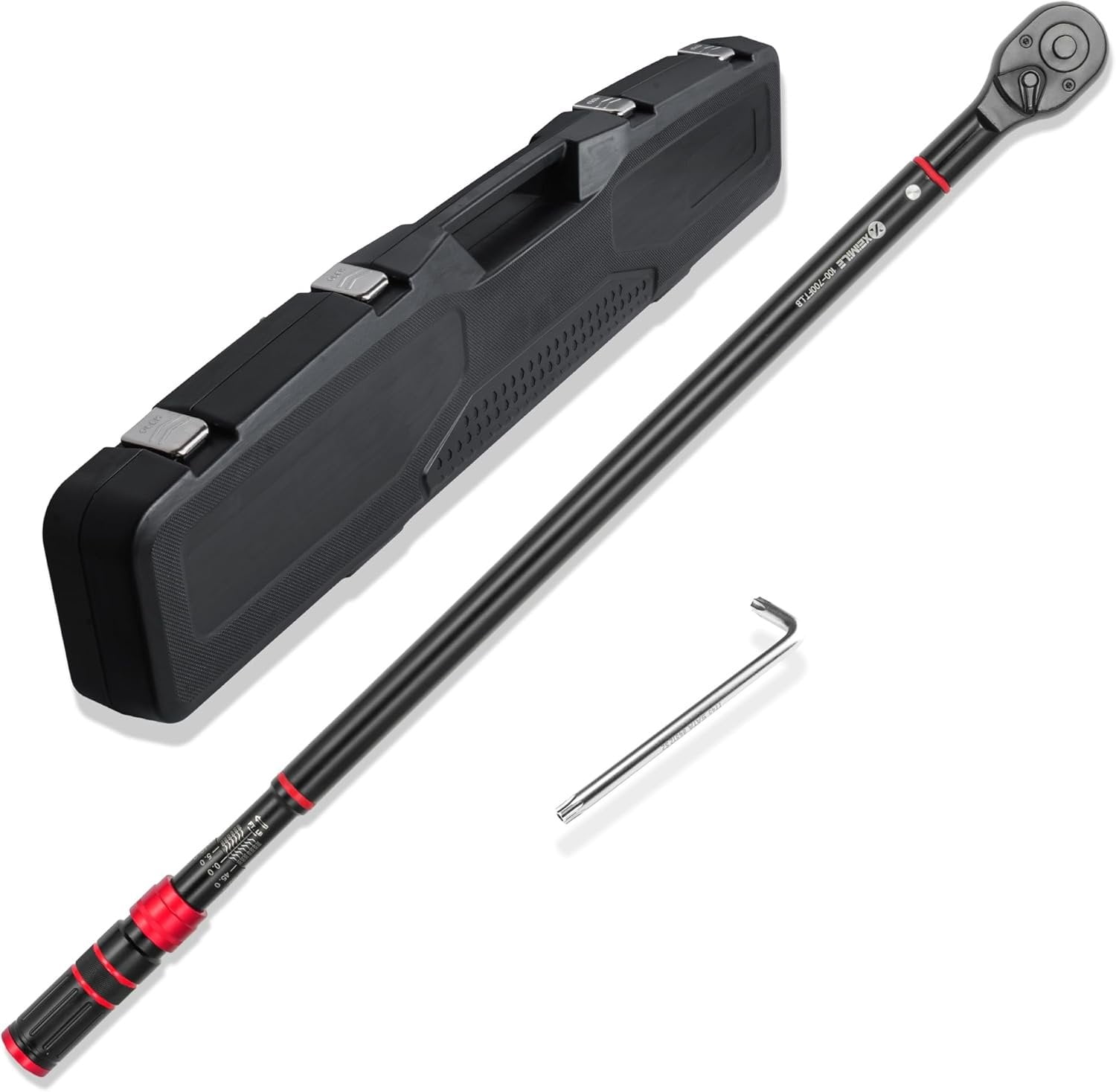 3/4-Inch Drive Click Torque Wrench - 100-700 Ft-Lb/136-949Nm, Dual ...