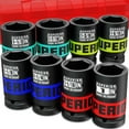 8 Piece 3/4" Drive Deep Impact Socket Set, 1" to 1-1/2", SAE, 6-Point ...