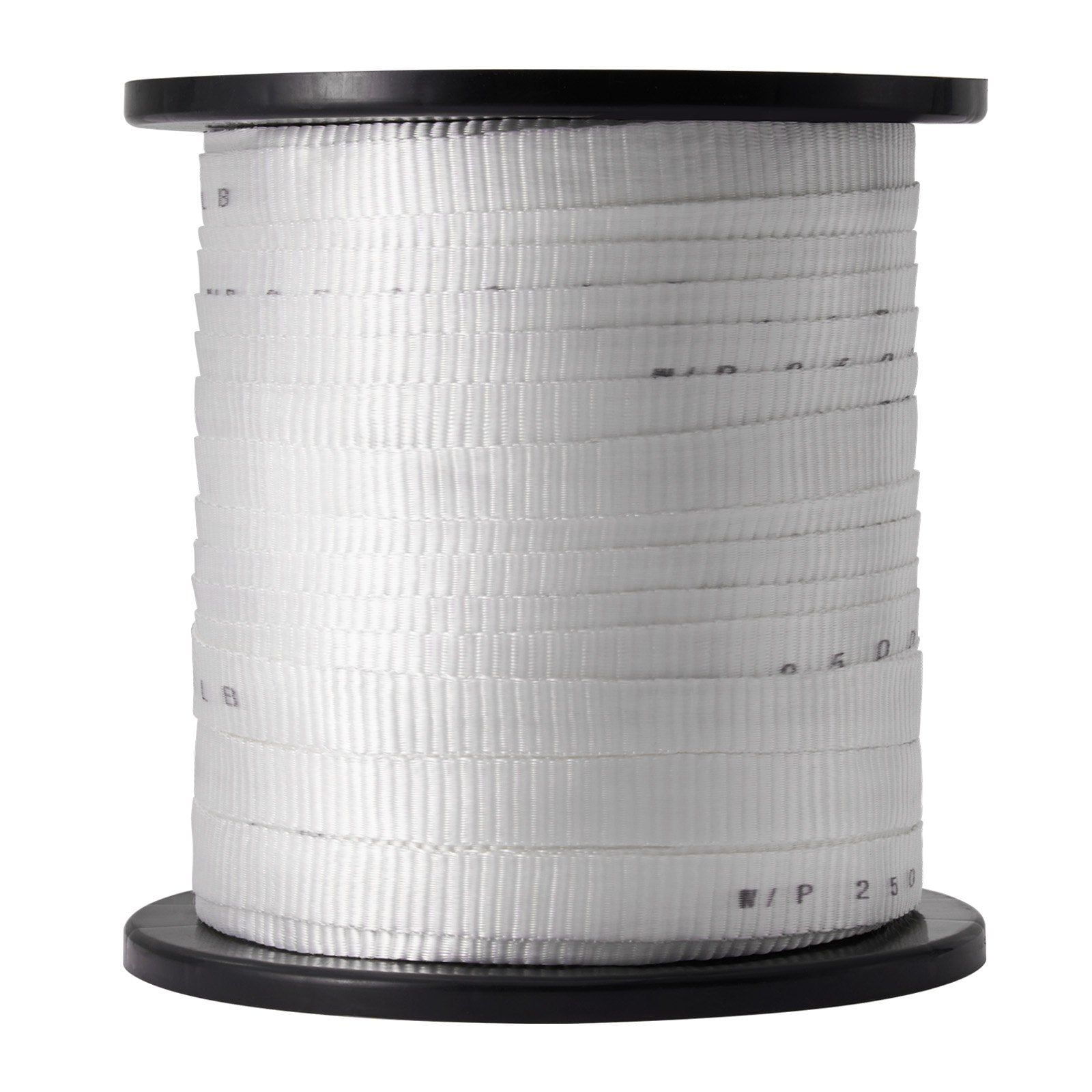 3/4 Inch Flat Rope Pulling Tape, 318 ft Long, 2500 lbf Break Strength ...