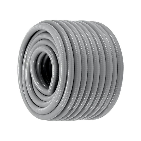 3/4 Inch Flexible Electrical Conduit, 100ft PVC Liquid Tight Conduit ...
