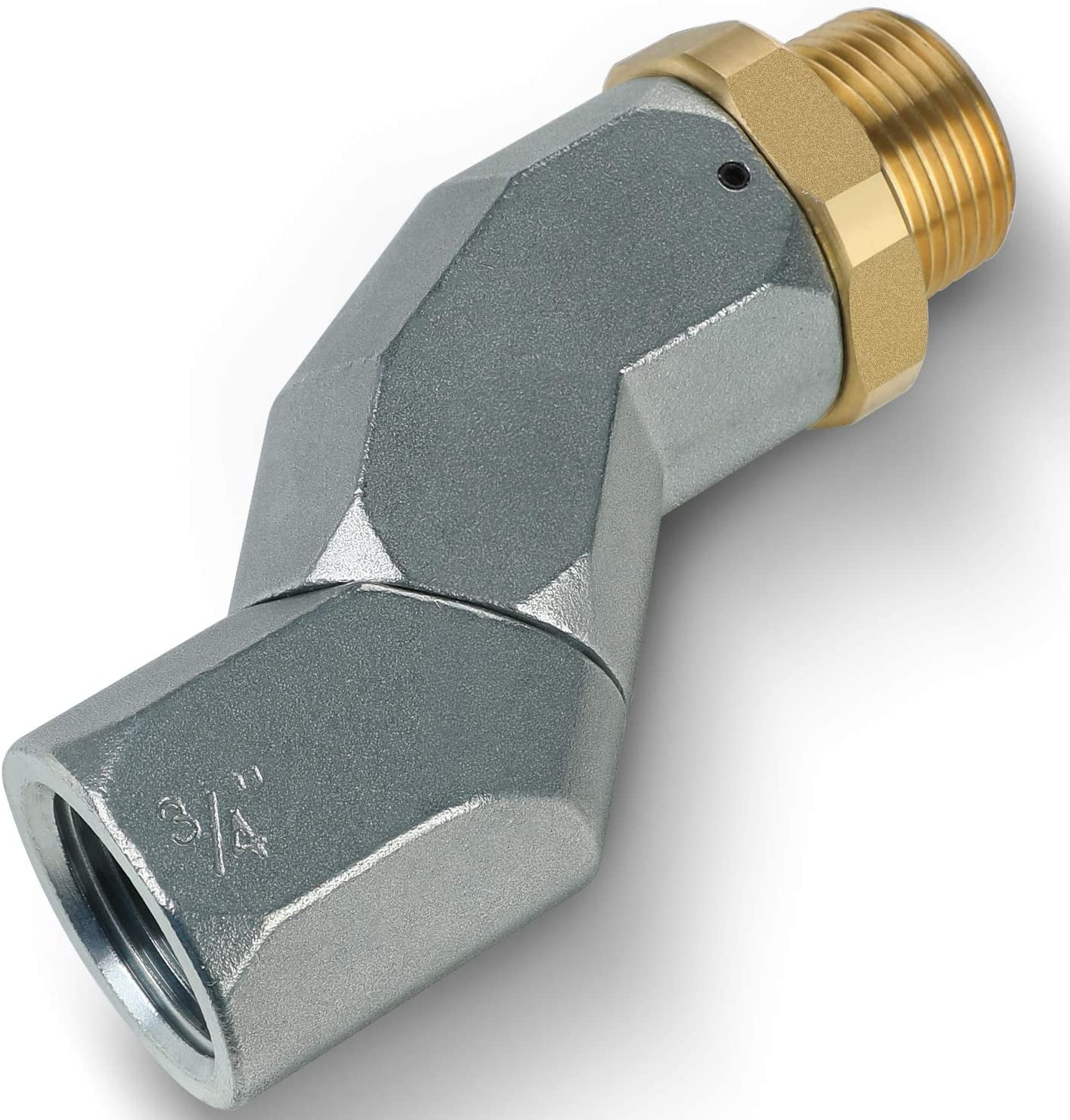 3/4 Inch Fuel Hose Swivel Multi Plane 360 Rotating Connectors for Fuel ...