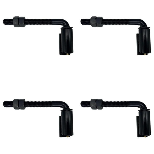 3/4" Inch J-Bolt Gate Hinge – 8.5” Inch Length - Adjustable Gate Hinges ...