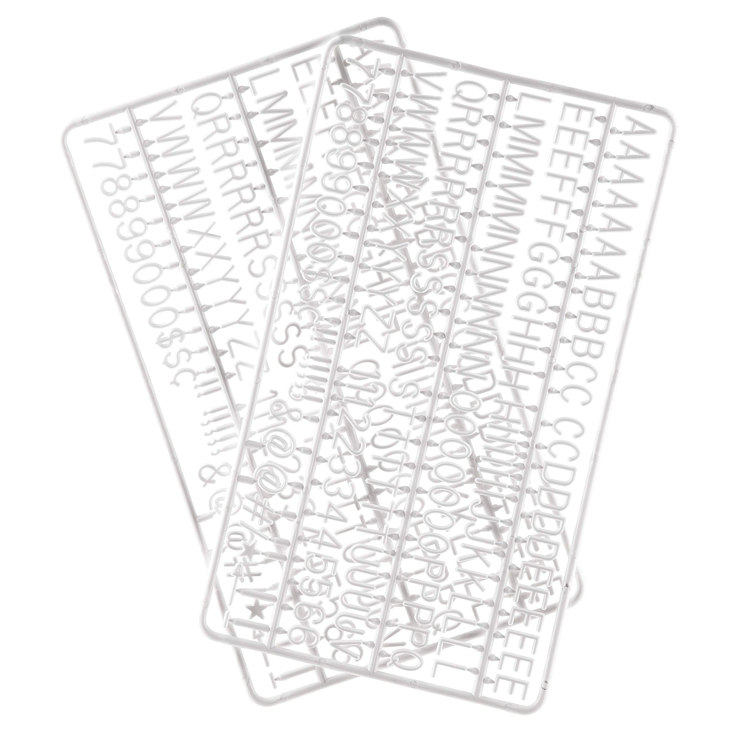 3/4 Inch Letters for Felt Letter Boards, 300 Pieces Including ...