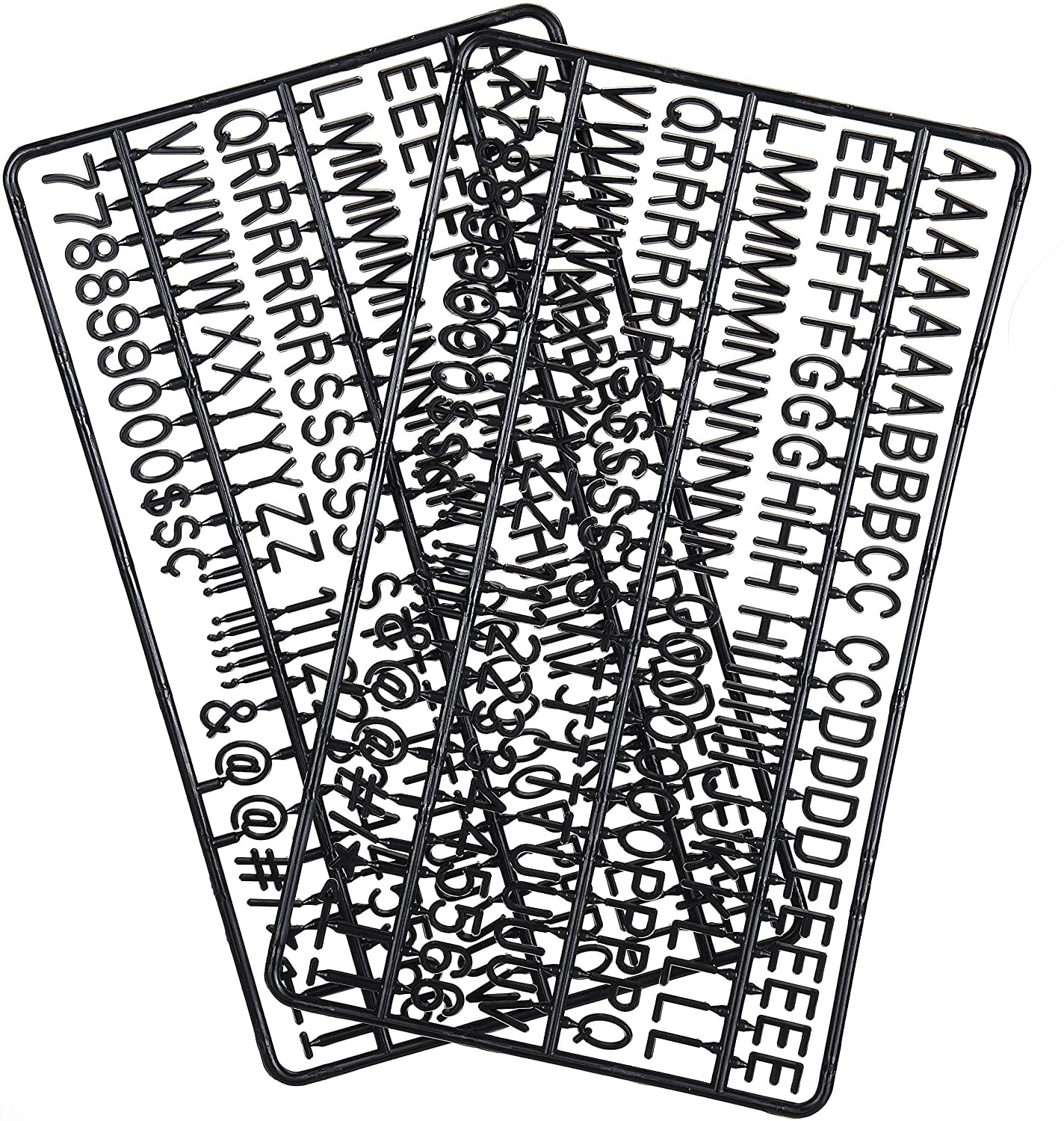 3/4 Inch Letters for Letter Boards,300 Pieces Including Letters ...