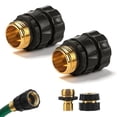 3/4 Inch Male and Female Garden Hose Fitting Quick Connector ...