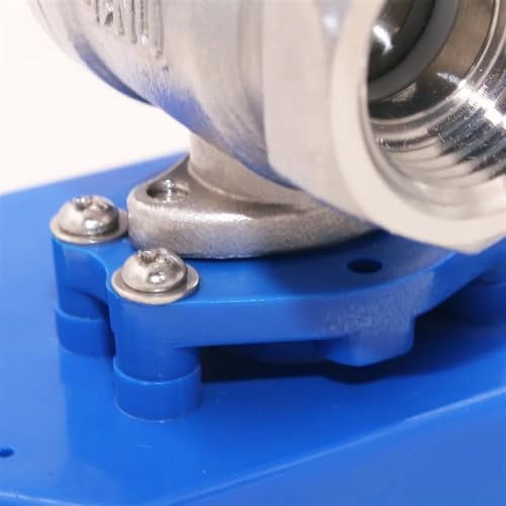 3/4 Inch Motorized Ball Valve Stainless Steel 2-way 2/3 Wire Electric ...