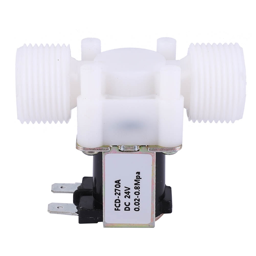 3/4 Inch NC Plastic Electric Solenoid Valve, Normally Closed Water ...