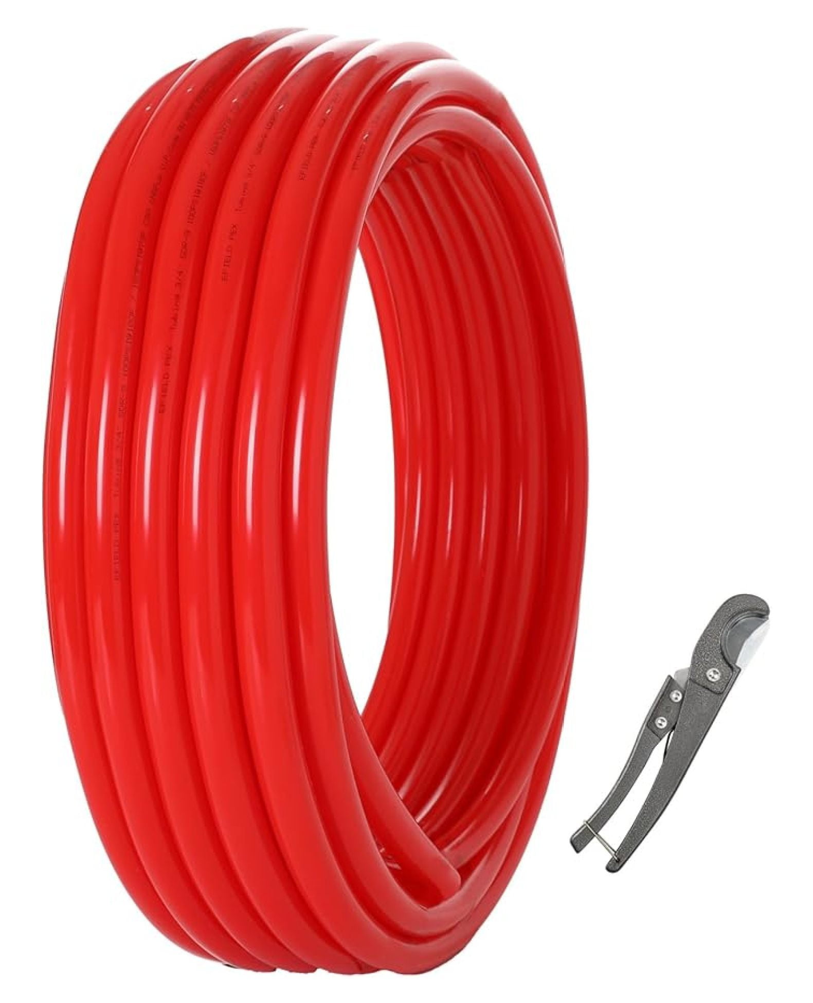 3/4 Inch PEX-B Pipe/Tubing, 1 Red Roll x 100 Feet Length PEX Tubing ...
