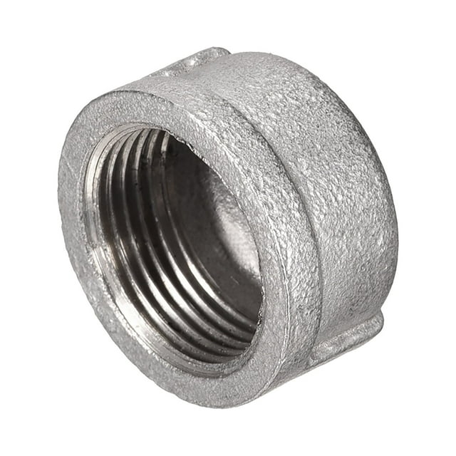 3/4 Inch Pipe Cap PT3/4 Female Pipe Fitting 201 Stainless Steel Round ...