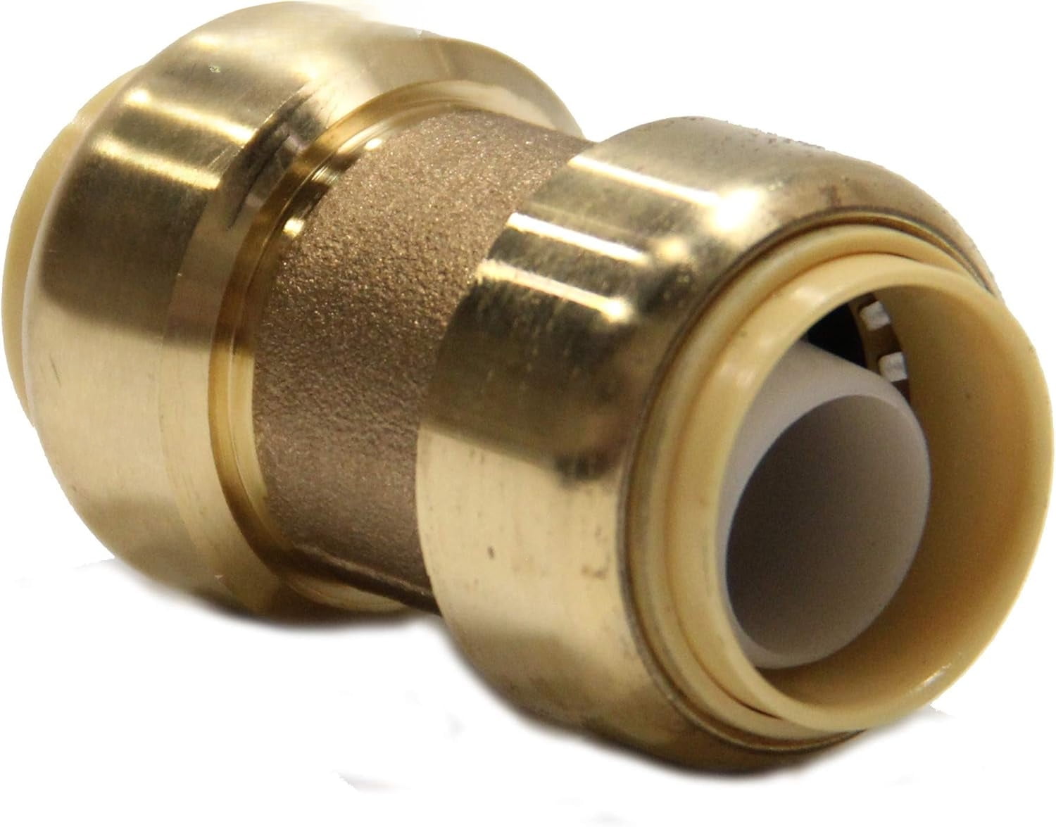 3/4 Inch Plumbing Push-Fit Coupling - Straight Fitting with Disconnect ...