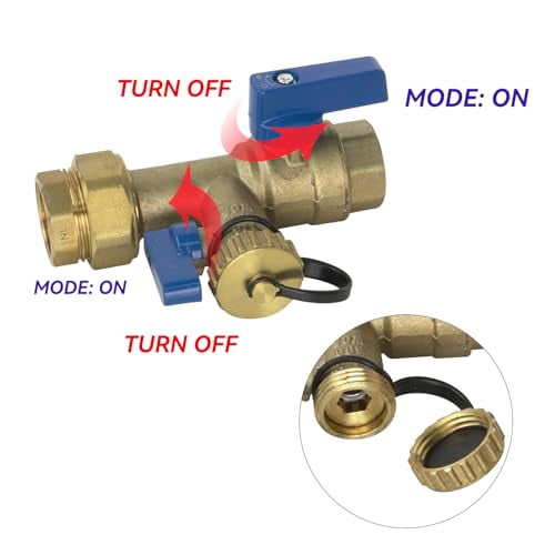 3/4 Inch Press Tankless Water Heater Service Kit, Clean Brass,IPS ...