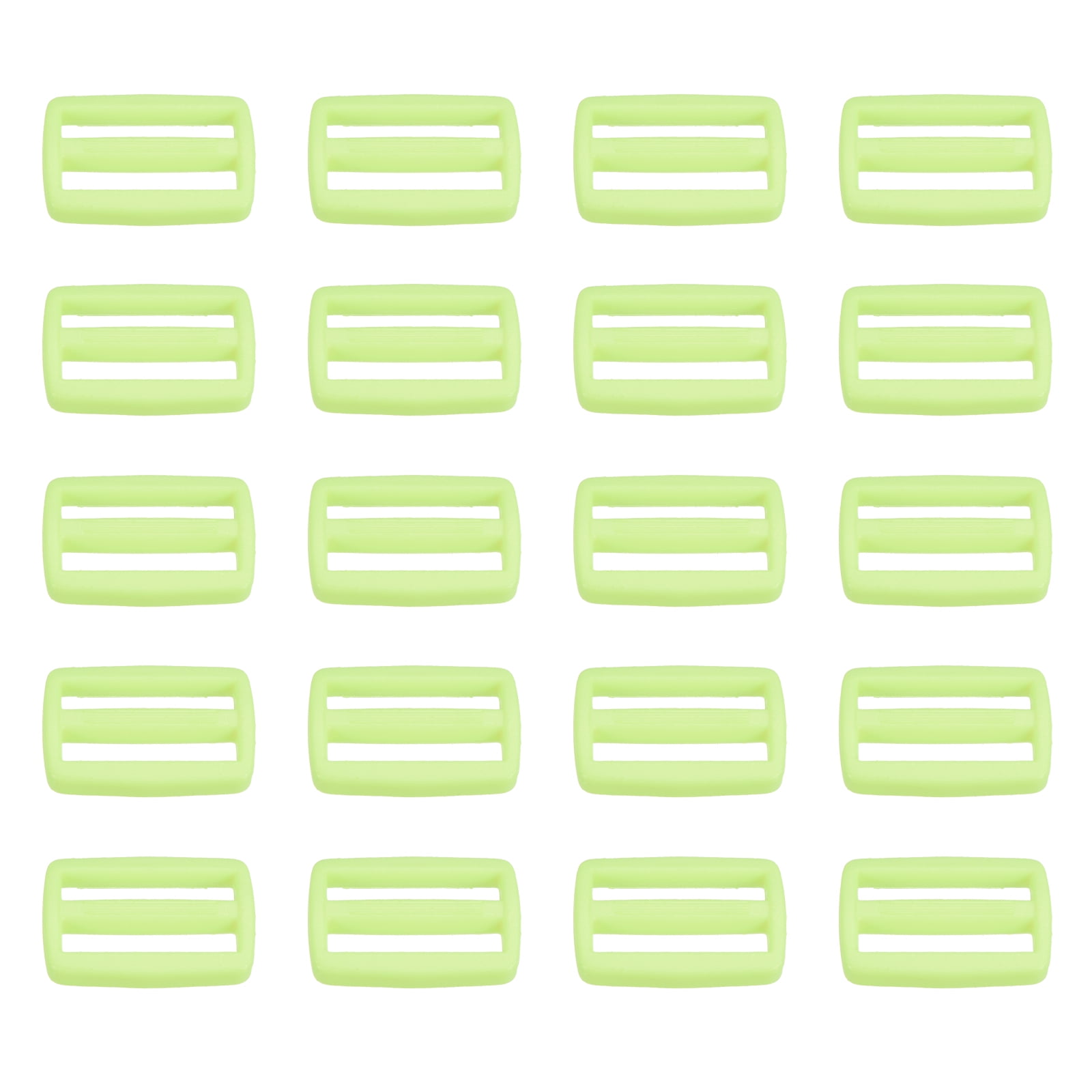 3/4 Inch Tri-Glide Slide Buckles Webbing Strap Fastener, Fruit Green ...