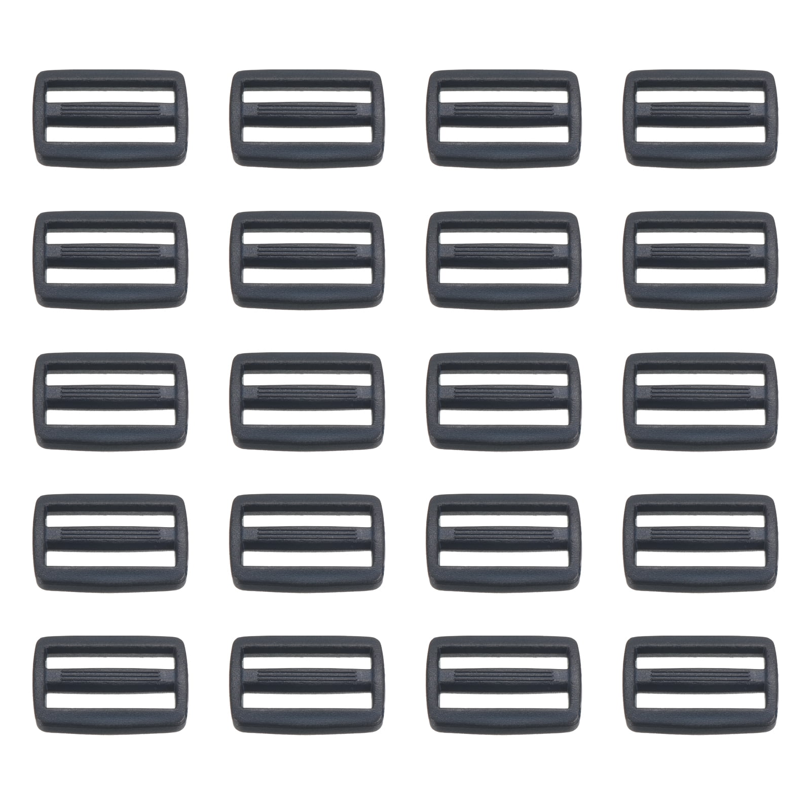 3/4 Inch Tri-Glide Slide Buckles Webbing Strap Fastener, Navy Blue, 50 ...