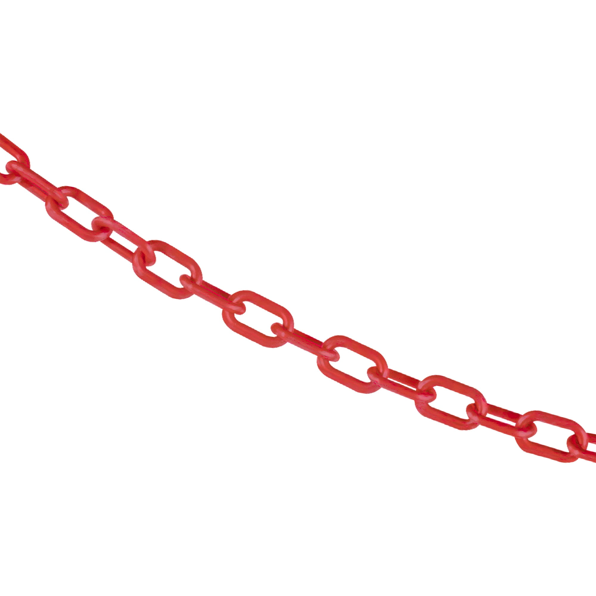 3/4 Inch x 25 Feet Red Plastic Safety Chain - Walmart.com