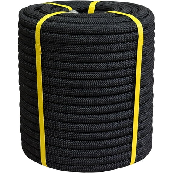 3/4 Inch x 50 Feet Double Braided Arborist Rigging Rope - Heavy Duty ...