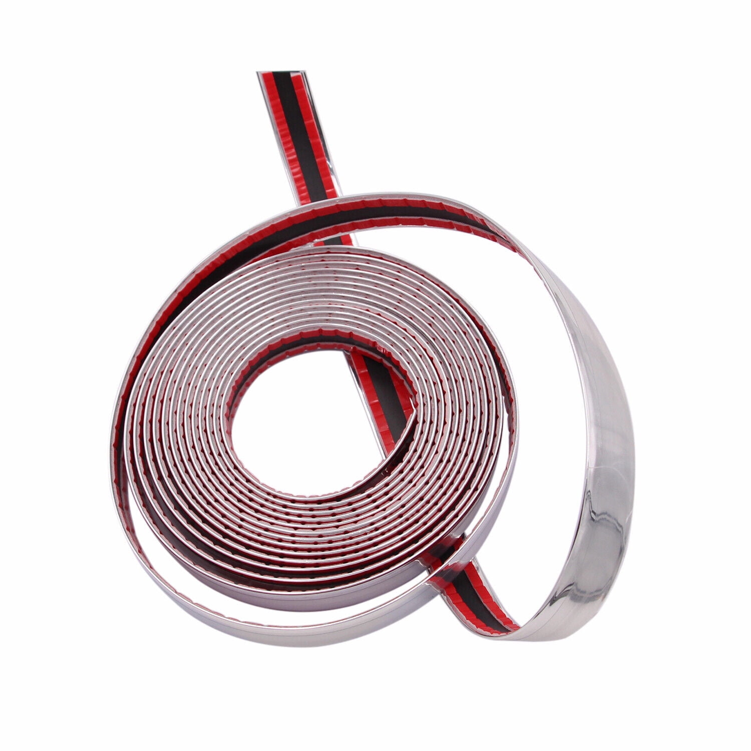 3/4 Inches Wide 12 Feet Wide Chrome Car Trunk Car Side Bumper Trim ...