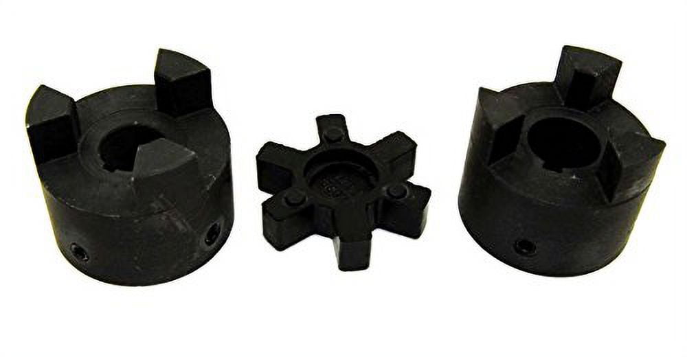 3/4" L100 Flexible 3-Piece L-Jaw Coupling Coupler Set & Buna-N NBR ...