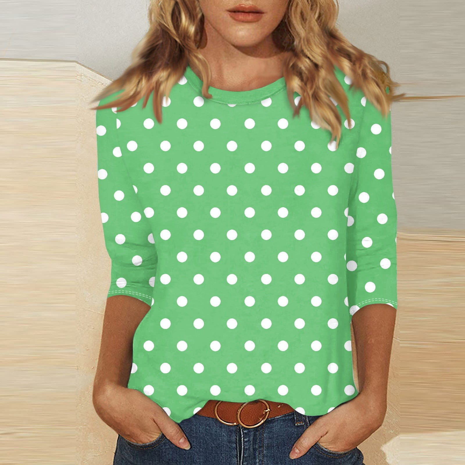 3/4 Length Sleeve Tops for Women 2026 Summer Vintage Graphic Tees ...