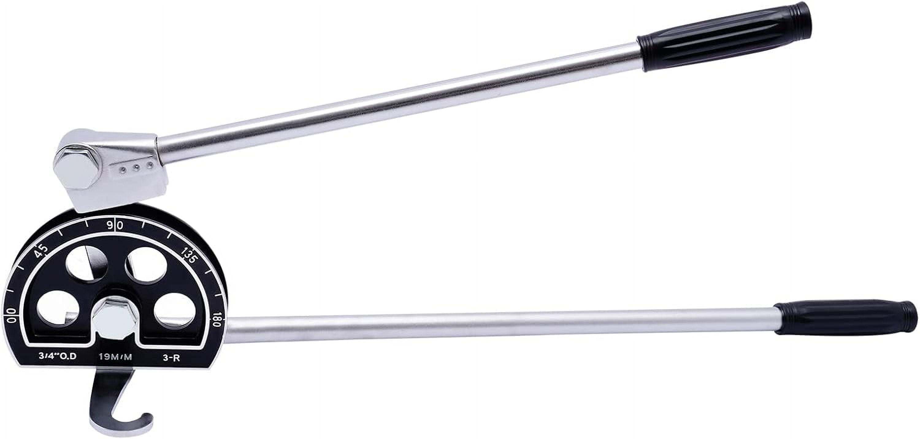 3/4'' Manual Tubing Bender Metal Copper Pipe Bender Tool Metal 180 ...