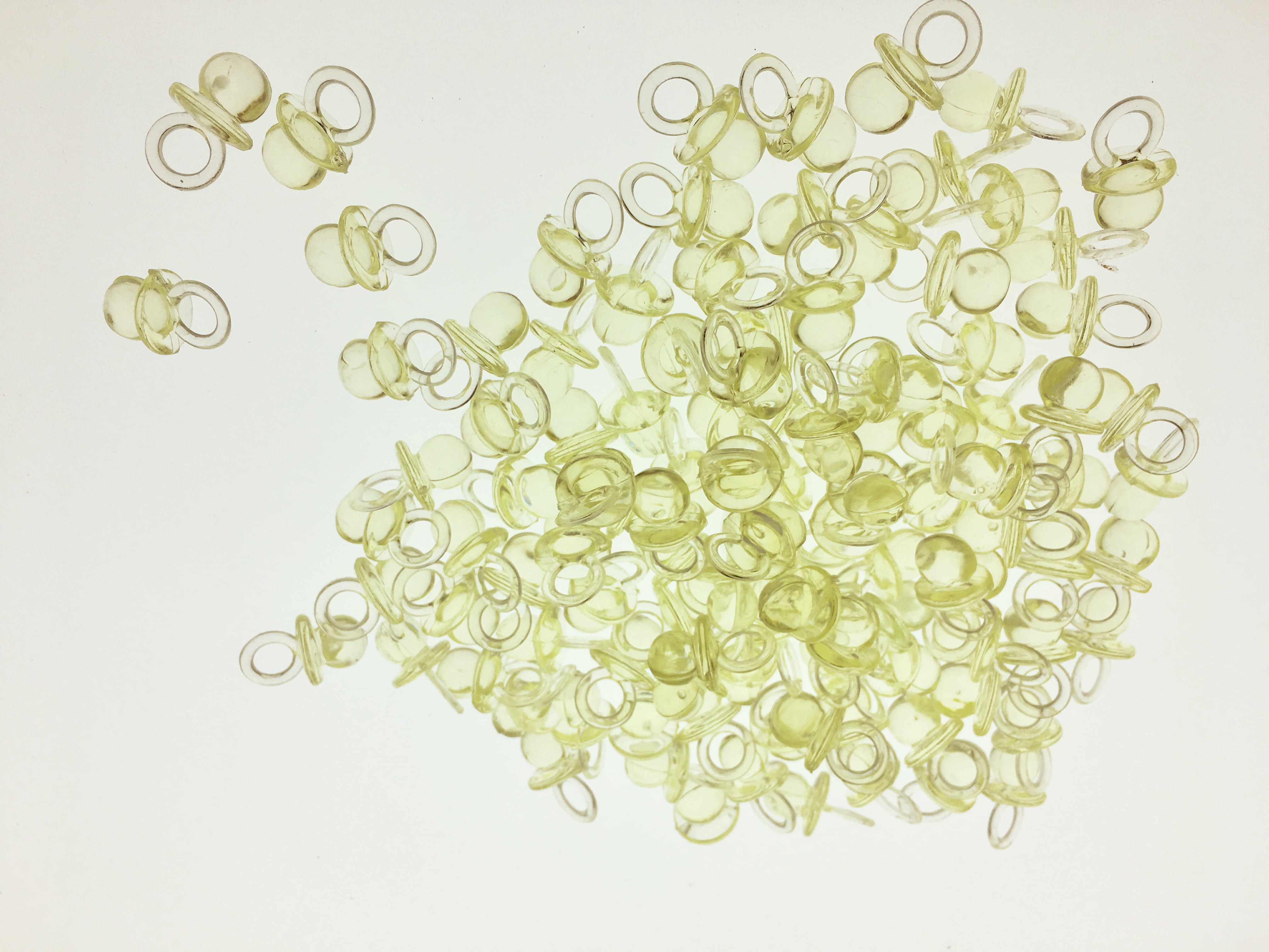3/4" Mini Clear Pacifiers Baby Shower Game Party Decoration Favors ...