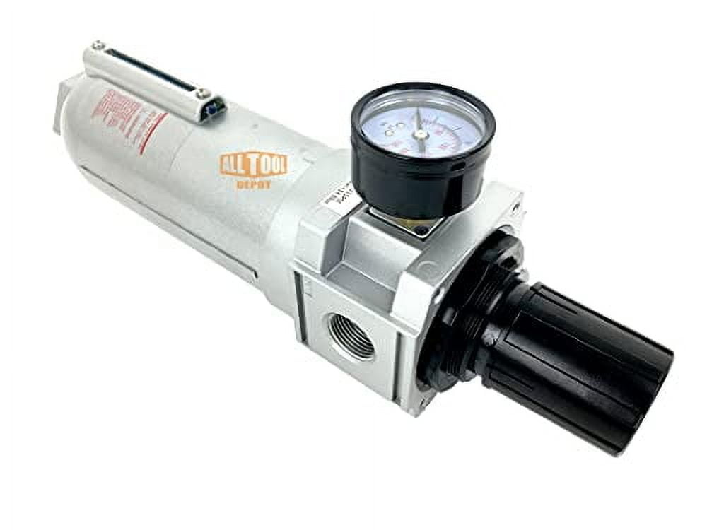 3/4" NPT SUPER DUTY Compressed Air In Line Filter Regulator Combo ...