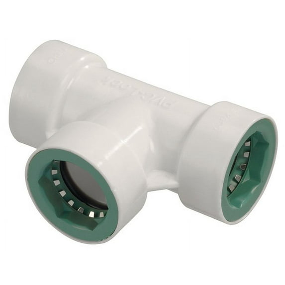 3/4" PVC Lock x 3/4" PVC Lock x 3/4" PVC Lock Tee An Easy To Use Fitti ...