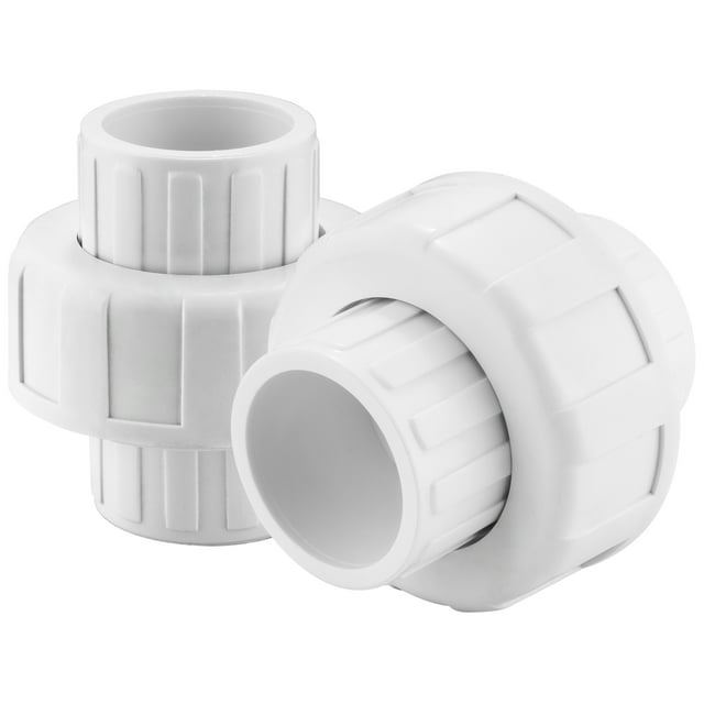 3/4" PVC Union Coupling Pipe Fitting (Socket x Socket) PVC Adapter ...