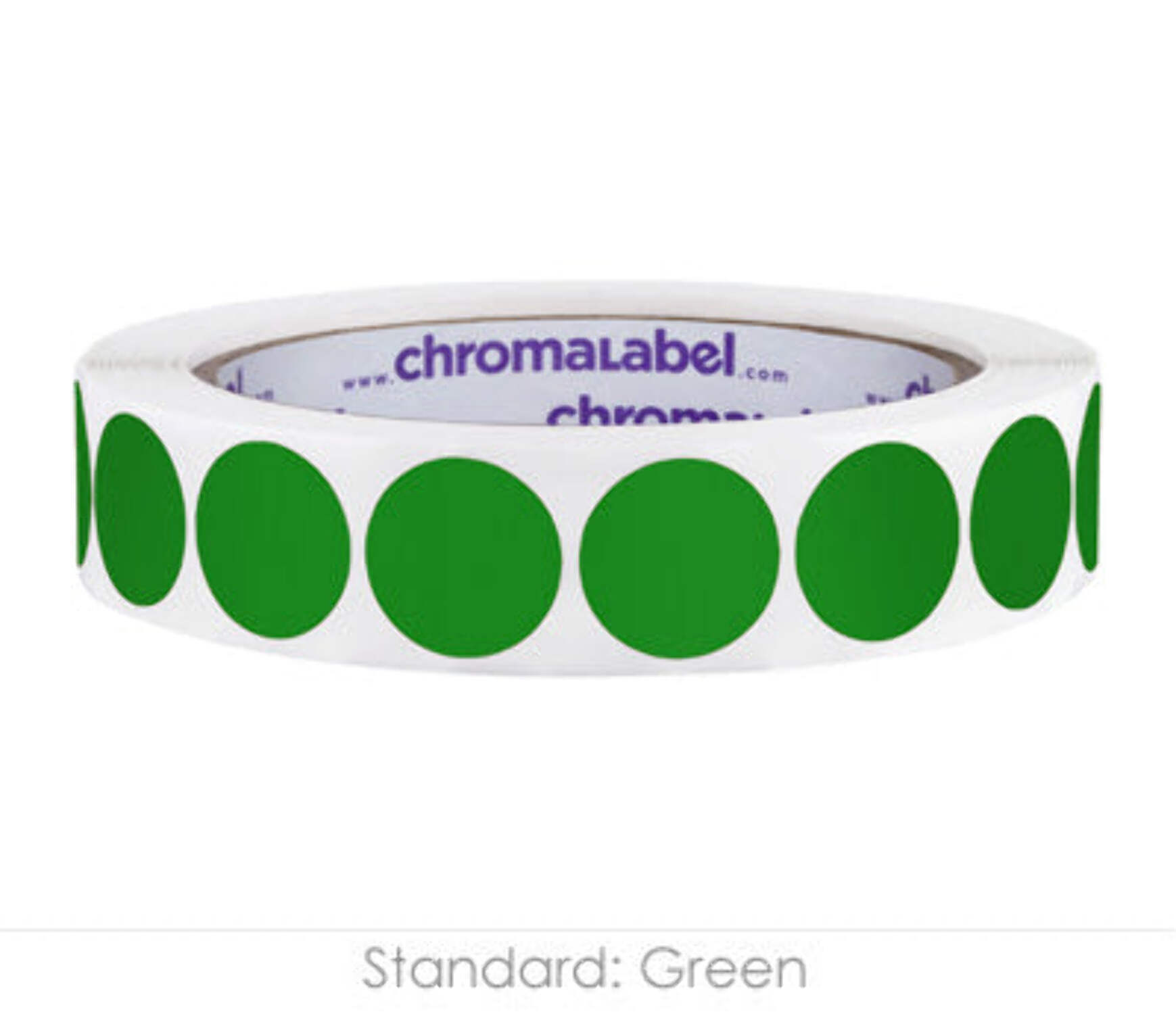 3/4" Permanent Round, Color-Code Dots: 1,000/Roll - Walmart.com