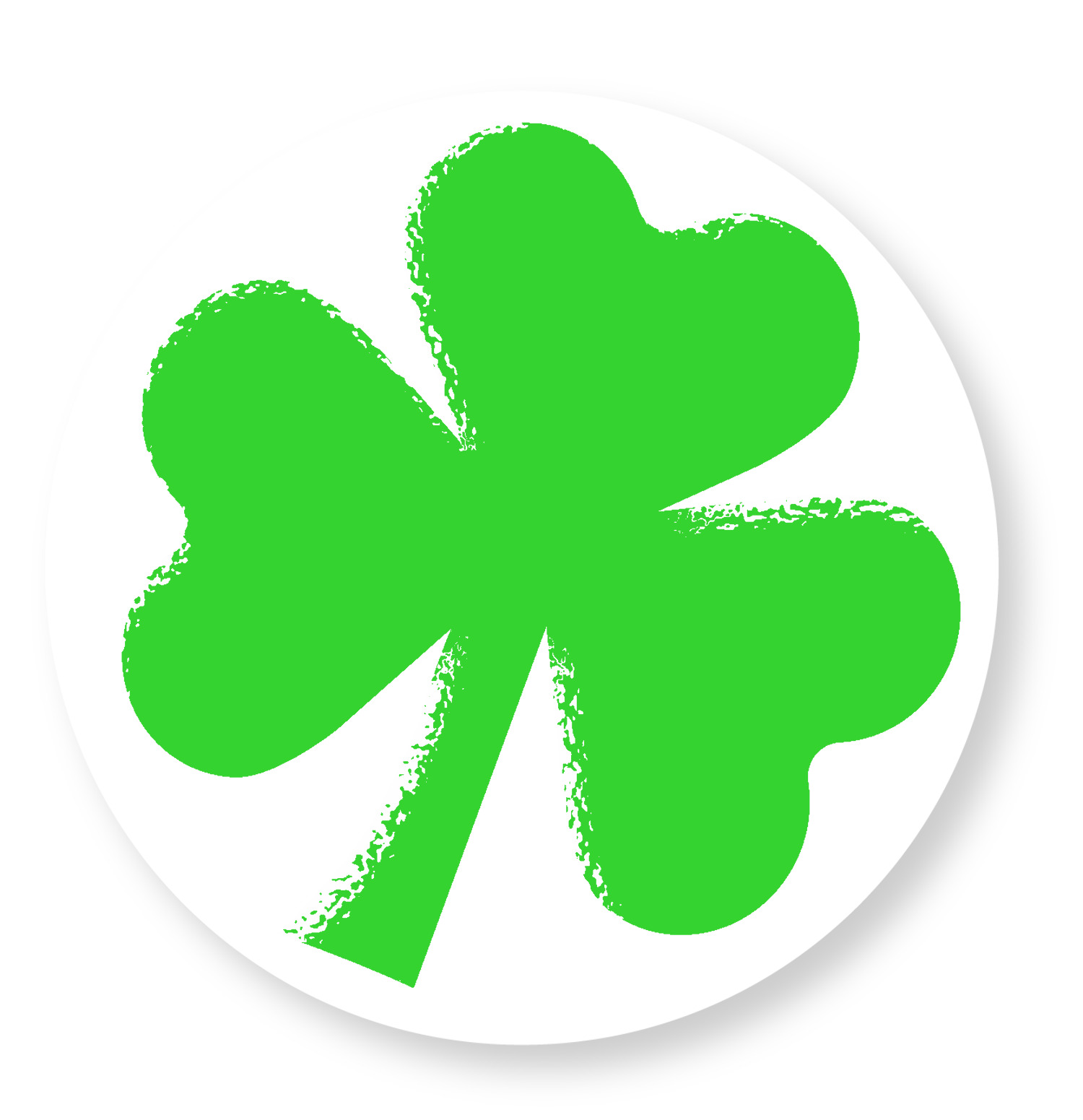 3/4" Permanent Shamrock Sticker Packs, 840/Labels, 20/Sheets - Walmart.com